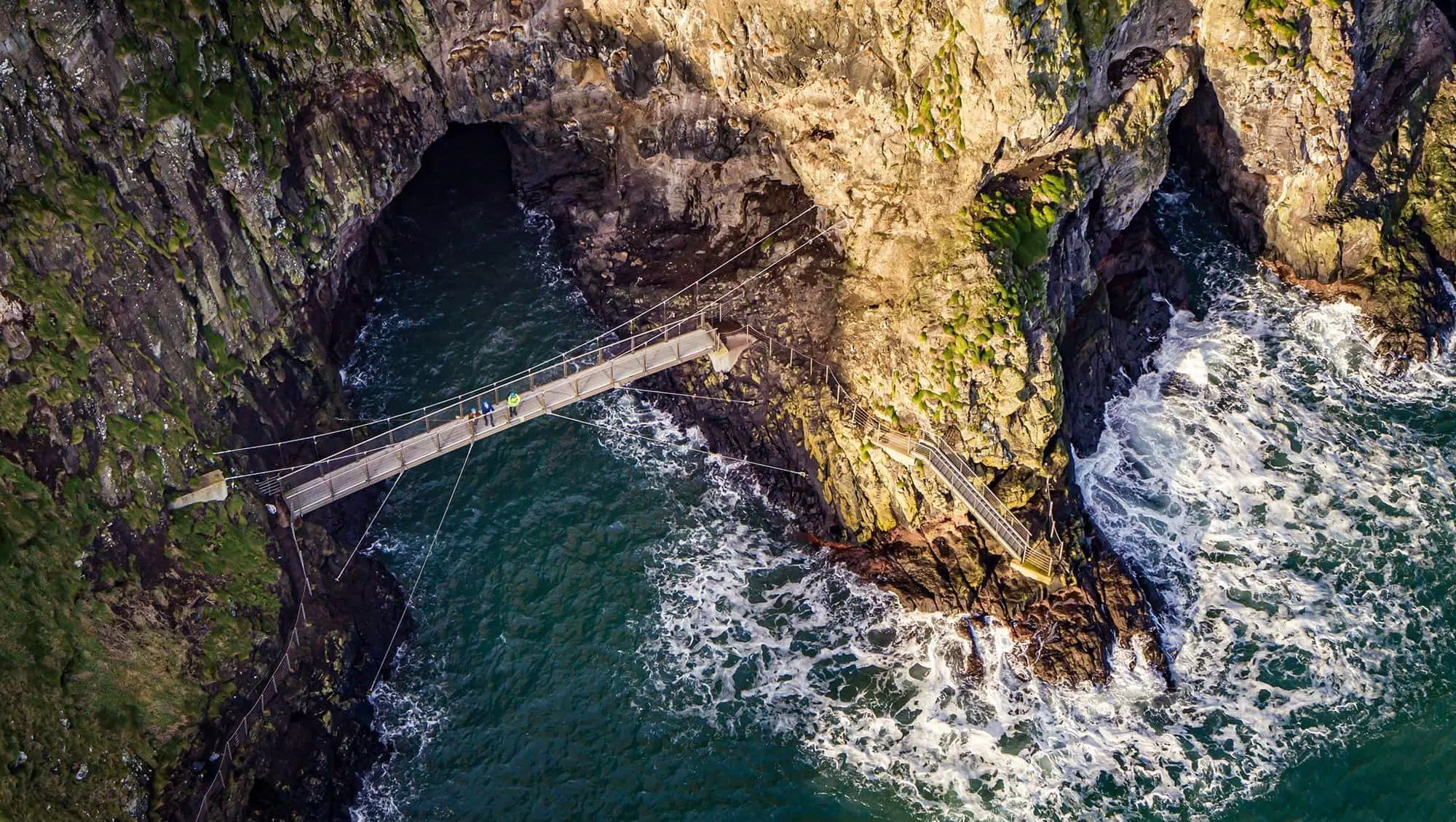 Exploring The Spectacular Gobbins Cliff Path | Causeway Coast Holiday